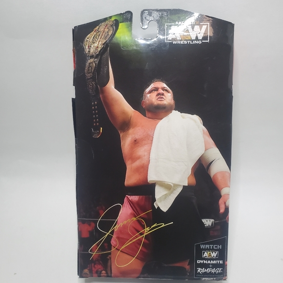 Aew | Toys | Aew Unrivaled Samoa Joe Action Figure Target Exclusive ...